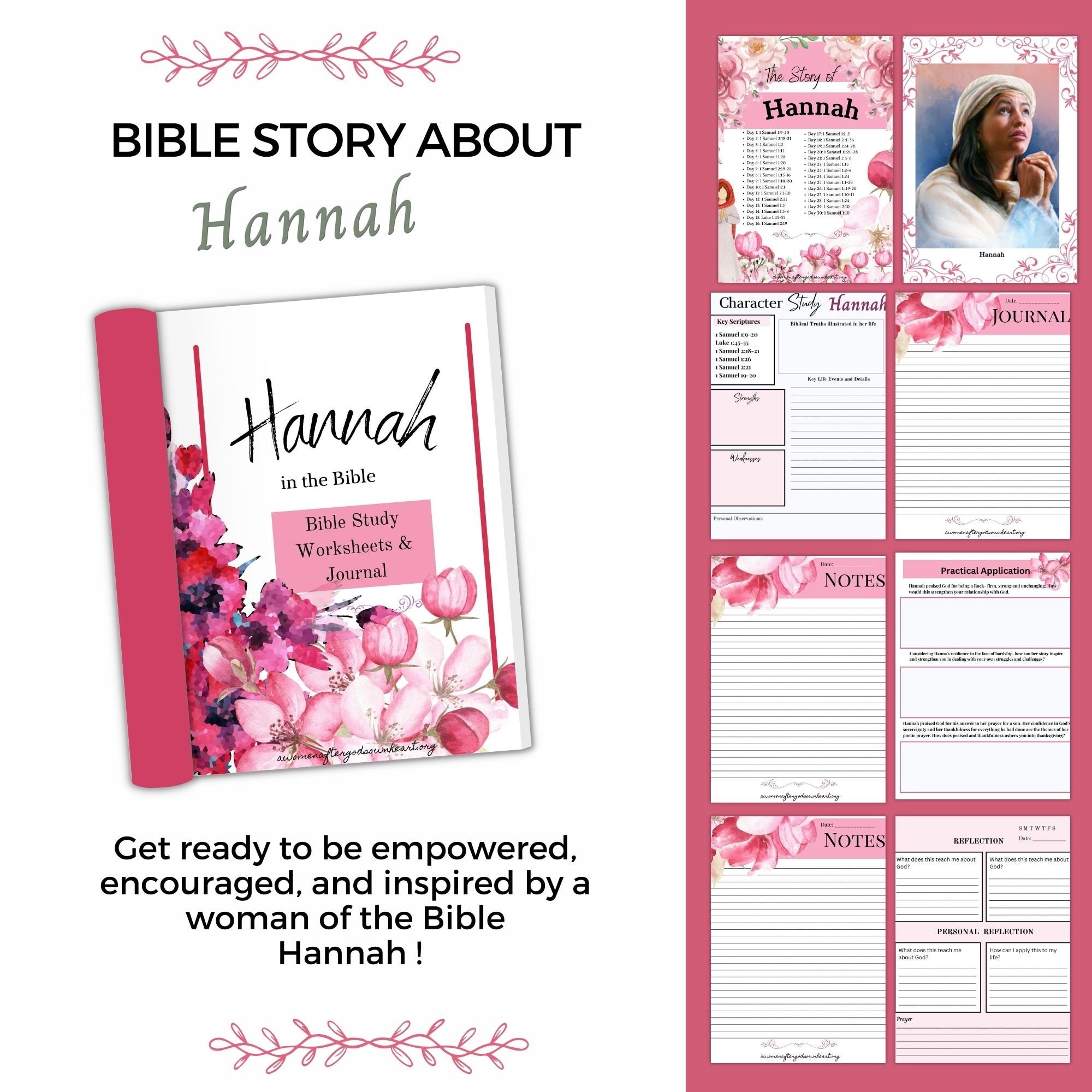 Printable Women of the Bible Bible Study Printable Character Study ...
