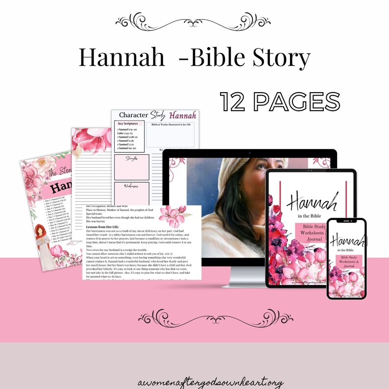 Printable Women of the Bible | Bible Study Printable | Character Study ...