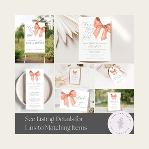 Bridal Shower Favor Tag, Tying the Knot Gift Tag Printable Editable ...