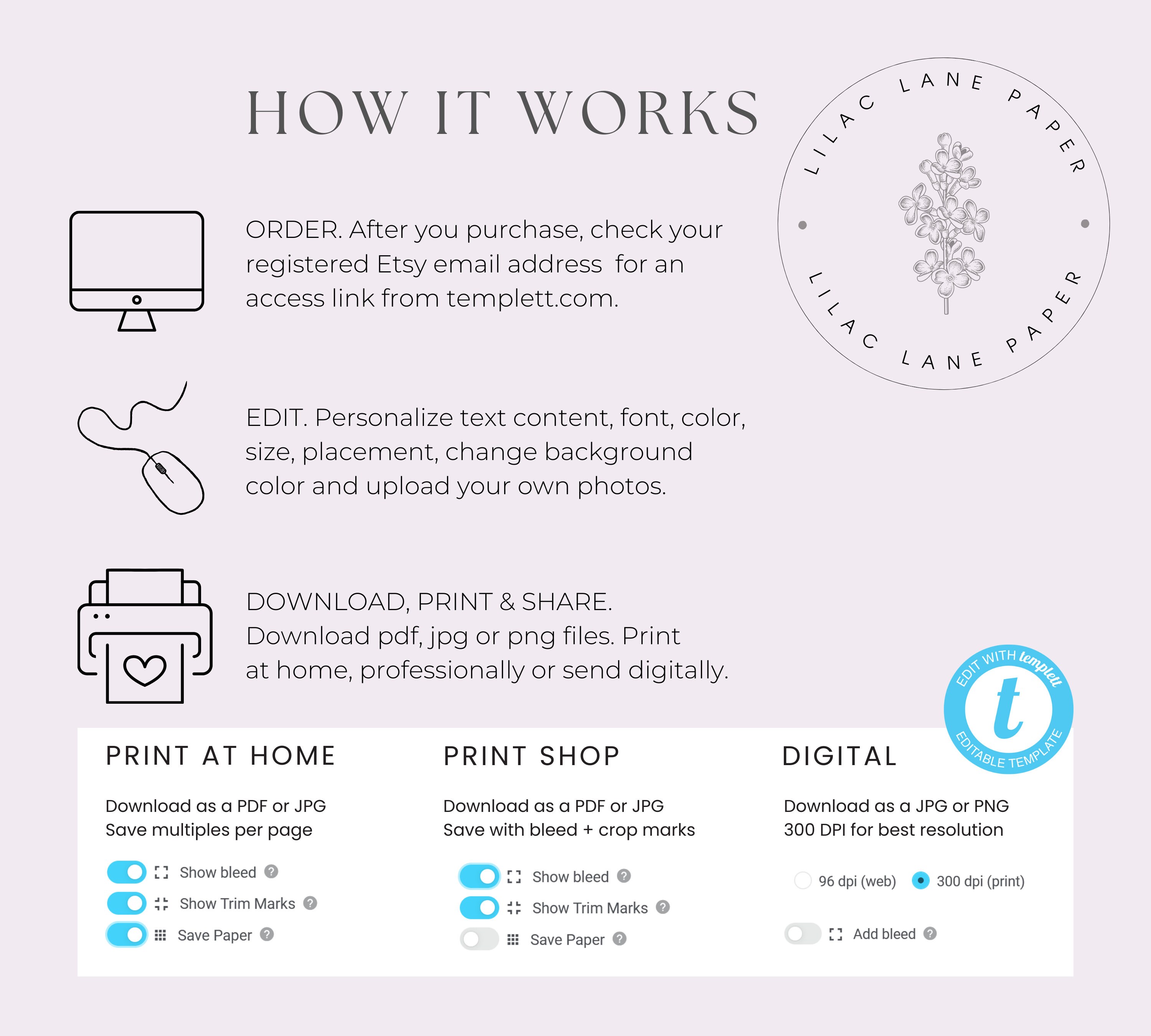 Merry Little Bridal Shower Invite, Christmas Shower Invitation, Instant ...