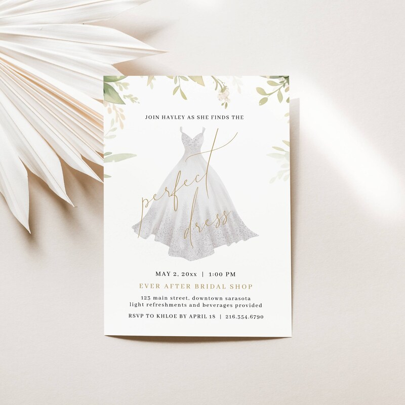 Dress Invitations - Etsy