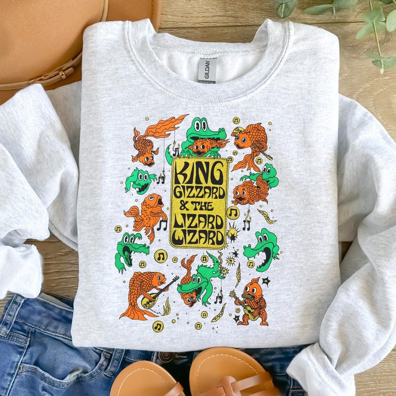 King Gizzard and the Lizard Wizard - Etsy