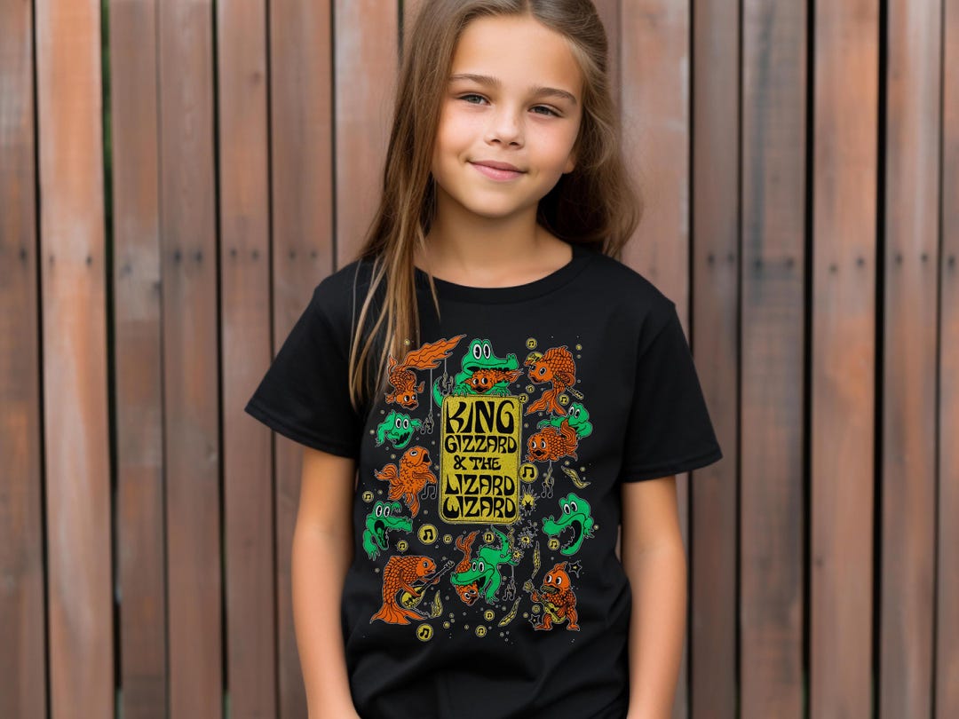 King Gizzard and the Lizard Wizard Youth Shirt, King Gizzard Merch ...