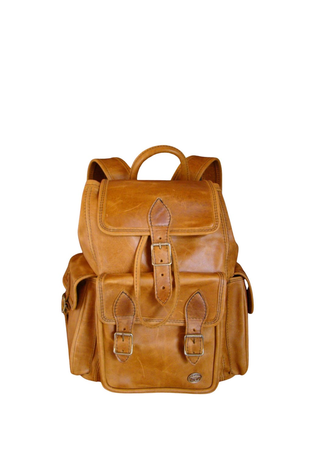 Unisex Rustic Backpack De Luxe Spacious Travel & Hiking Bag With Broad ...