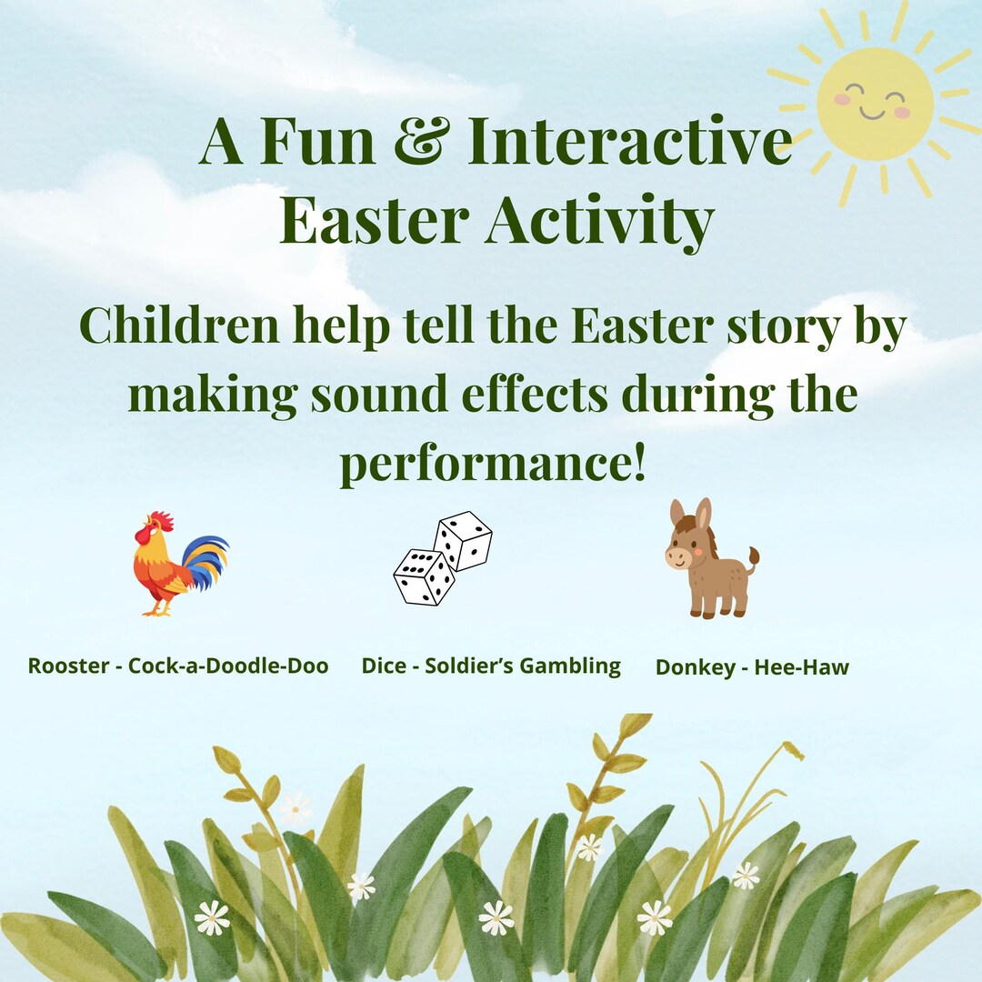 Interactive Easter Story Play for Kids - Engaging and Loads of Fun!! - Etsy