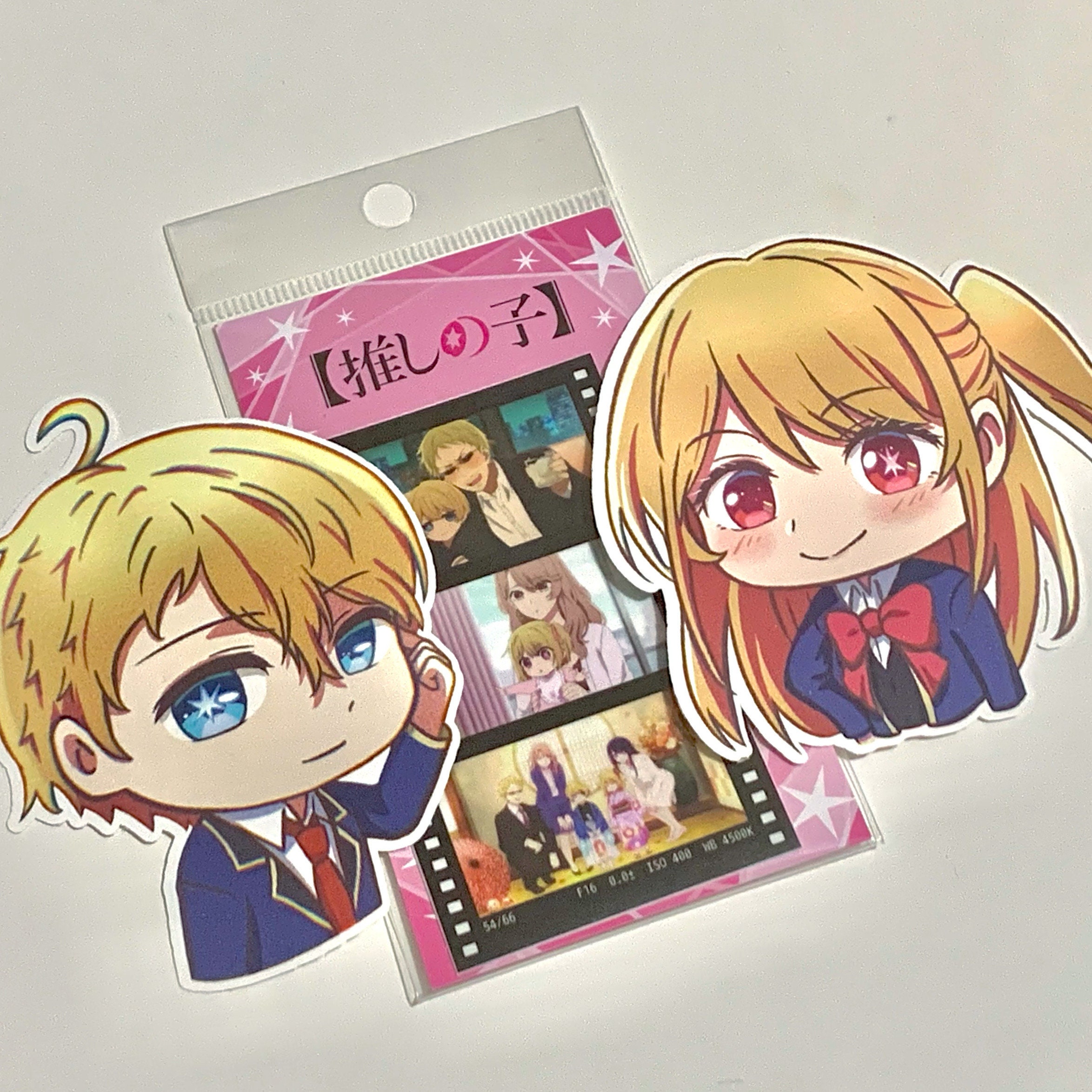 Oshi No Ko Chibi Character Stickers Glossy, Matte, and Holographic ...