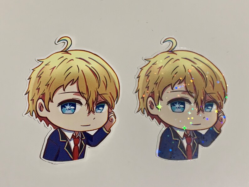 Oshi No Ko Chibi Character Stickers Glossy Matte and - Etsy