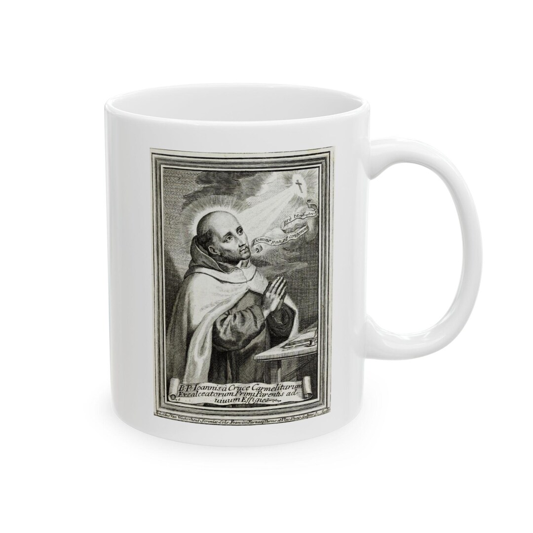 Catholic Coffee Mug, John of the Cross Mug, Catholic Gift, Catholic ...