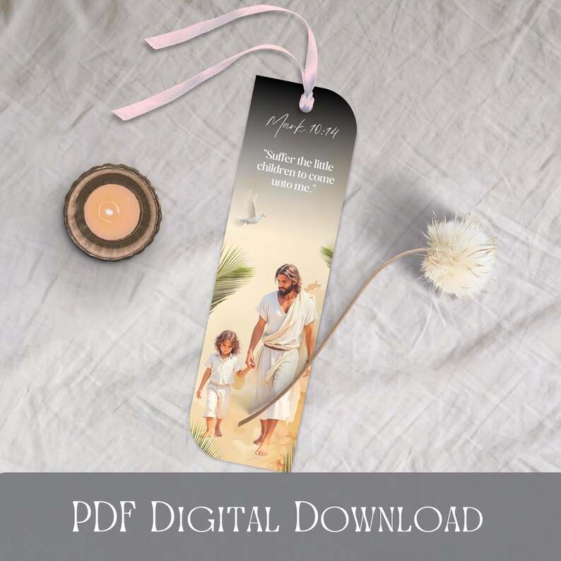 Christian Bible Verse Bookmarks | Digital Download PDF | Beautiful ...