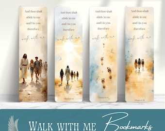 Walk With Me 2026 Youth Theme Bookmarks | LDS Young Women Young Men ...