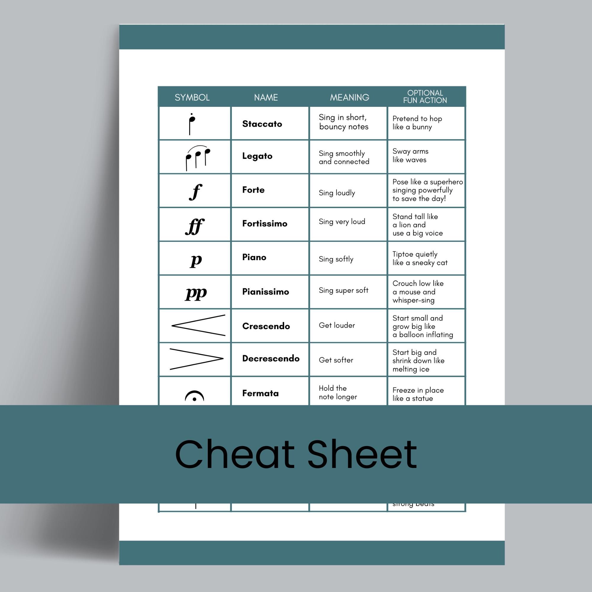 Singing Time Music Symbol Cards | Digital Download | Fun Games | Teach ...