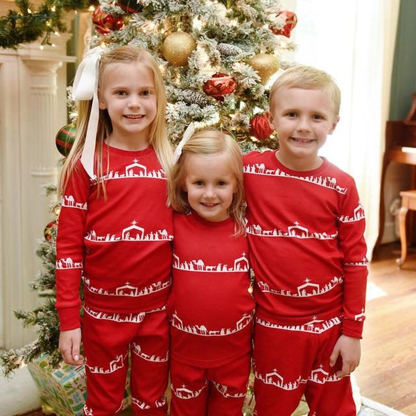 Nativity Scene Pajamas - Etsy