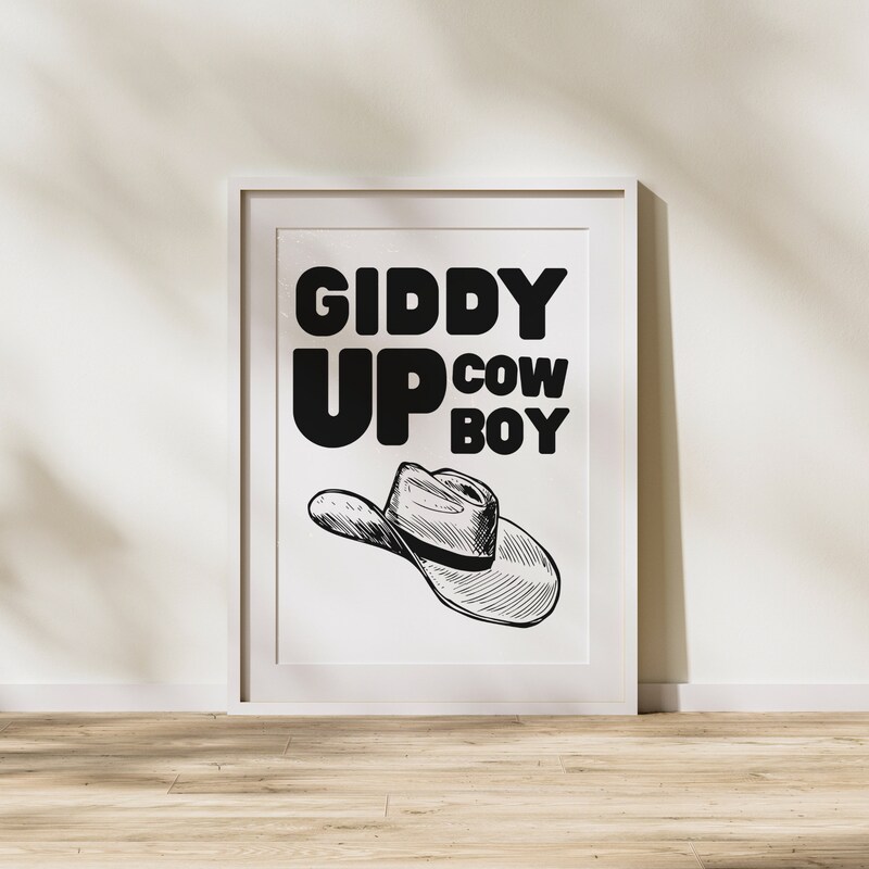 Giddy up Cowboy - Etsy