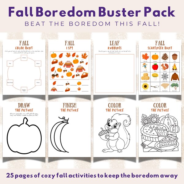 Boredom Buster - Etsy