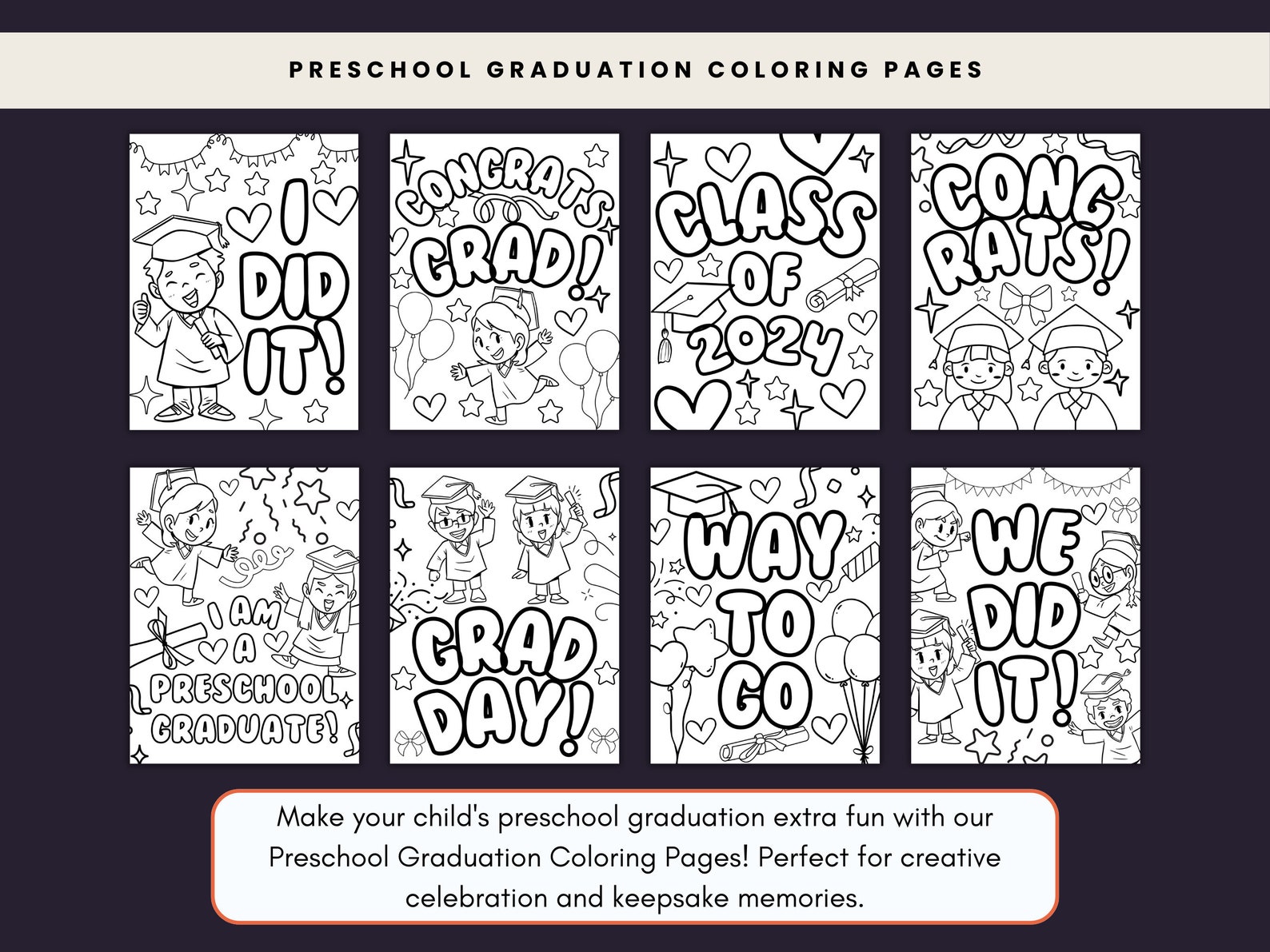 Editable Preschool Graduation Bundle, Preschool Graduation Invitation ...