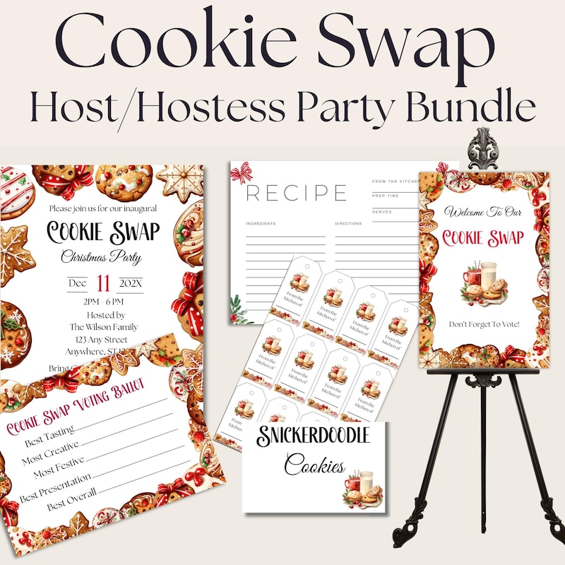 Cookie Exchange Game - Etsy