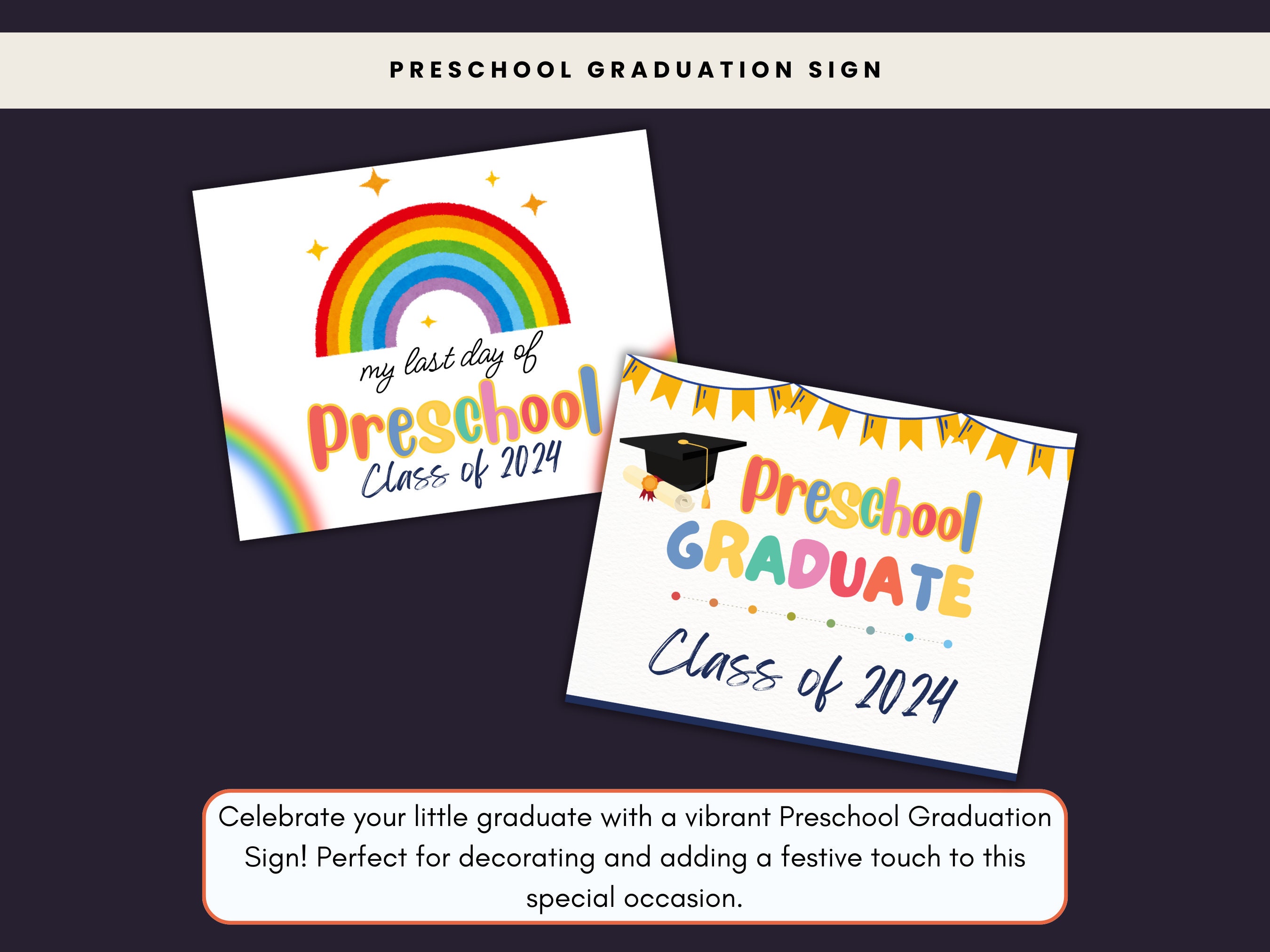 Editable Preschool Graduation Bundle, Preschool Graduation Invitation ...