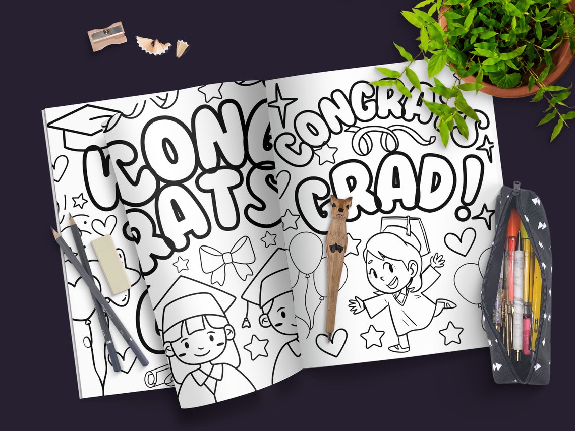 Preschool Graduation Coloring Pages Graduation Coloring Sheets Class of ...