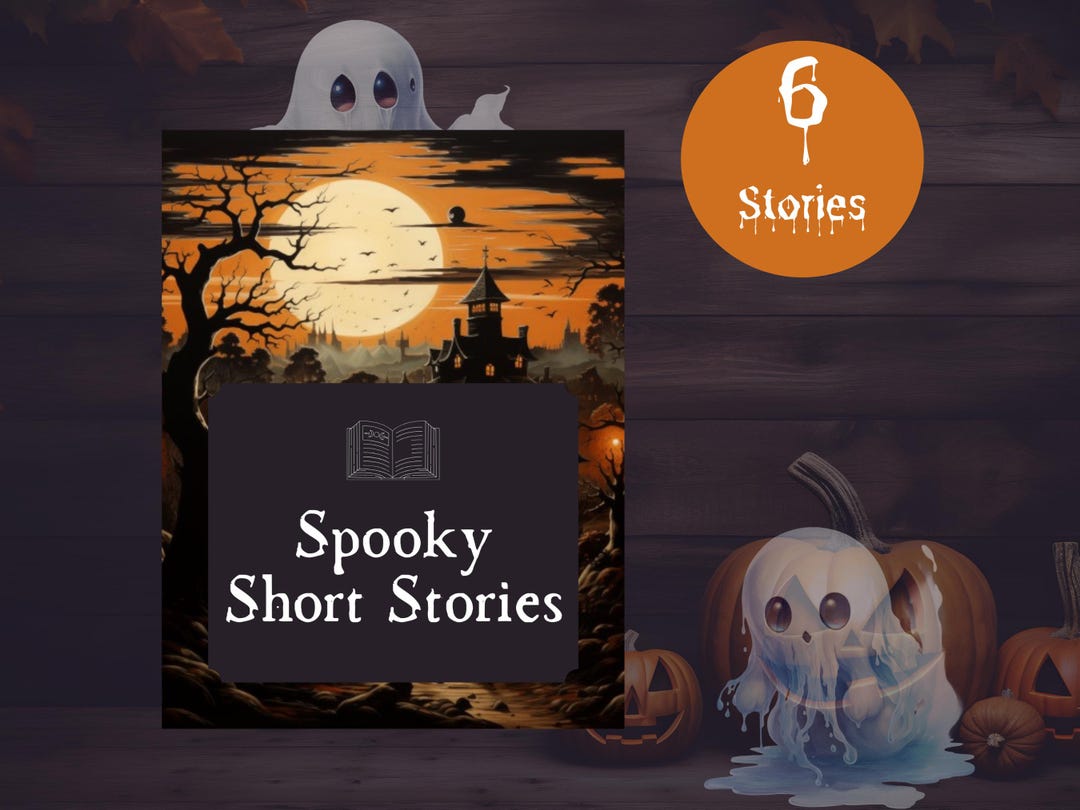 Spooky Short Stories for Kids: Set of 6 Scary Tales - Perfect Halloween ...
