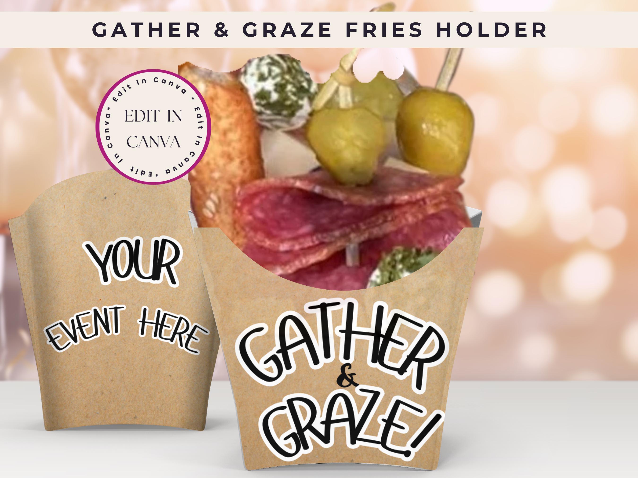 DIY Appetizer Paper Cups - Editable in Canva, Perfect for Individual ...