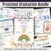 Editable Preschool Graduation Bundle, Preschool Graduation Invitation ...