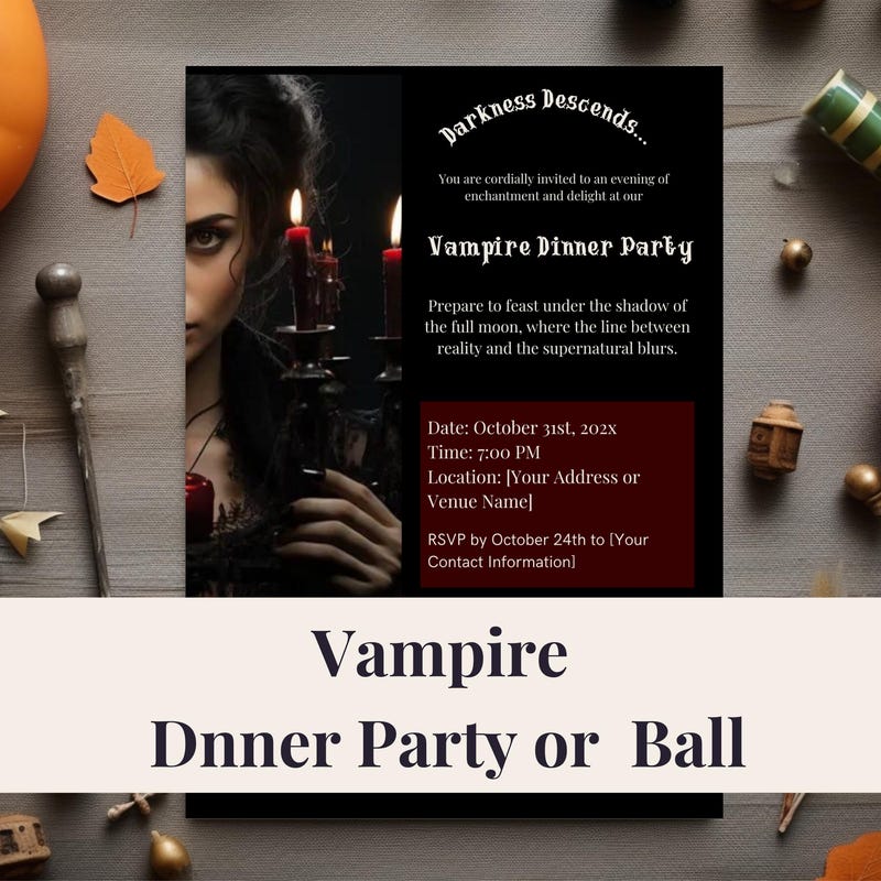 Vampire Party - Etsy