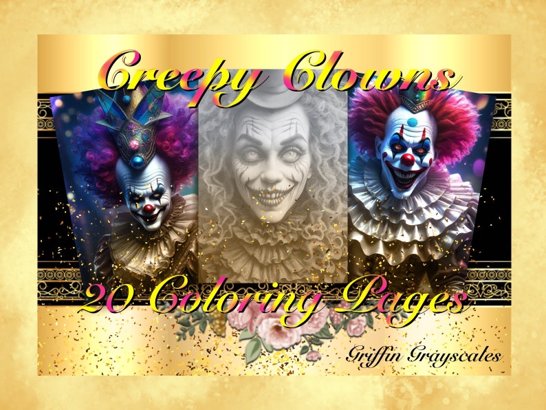 Coloring Pages for Adults, Grayscale Coloring Book, Grayscale Pages ...