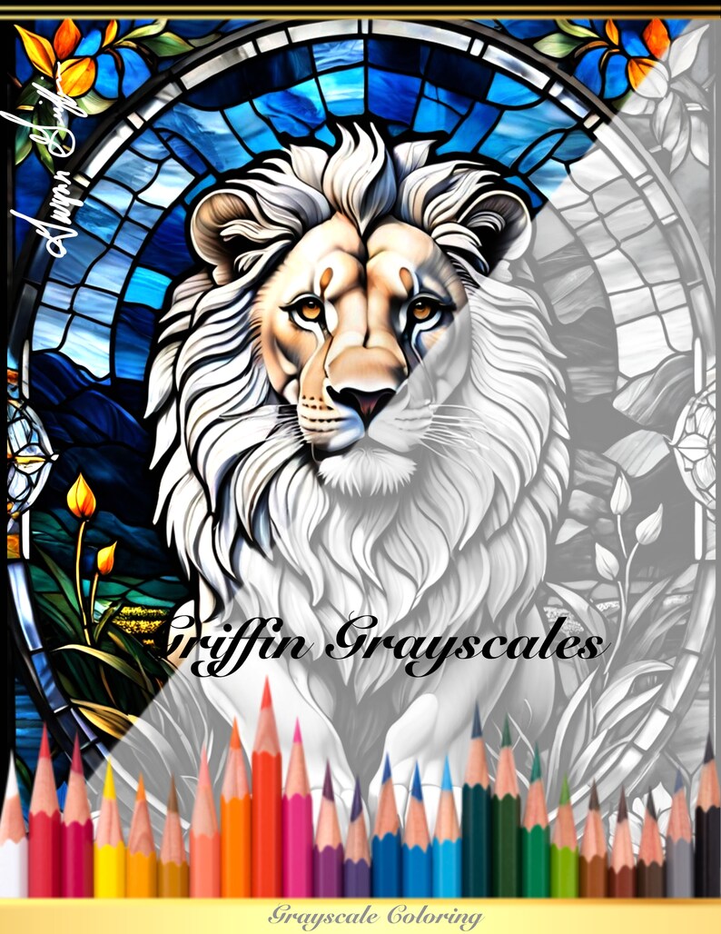 Coloring Pages for Adults, Grayscale Coloring Book, Grayscale Pages ...