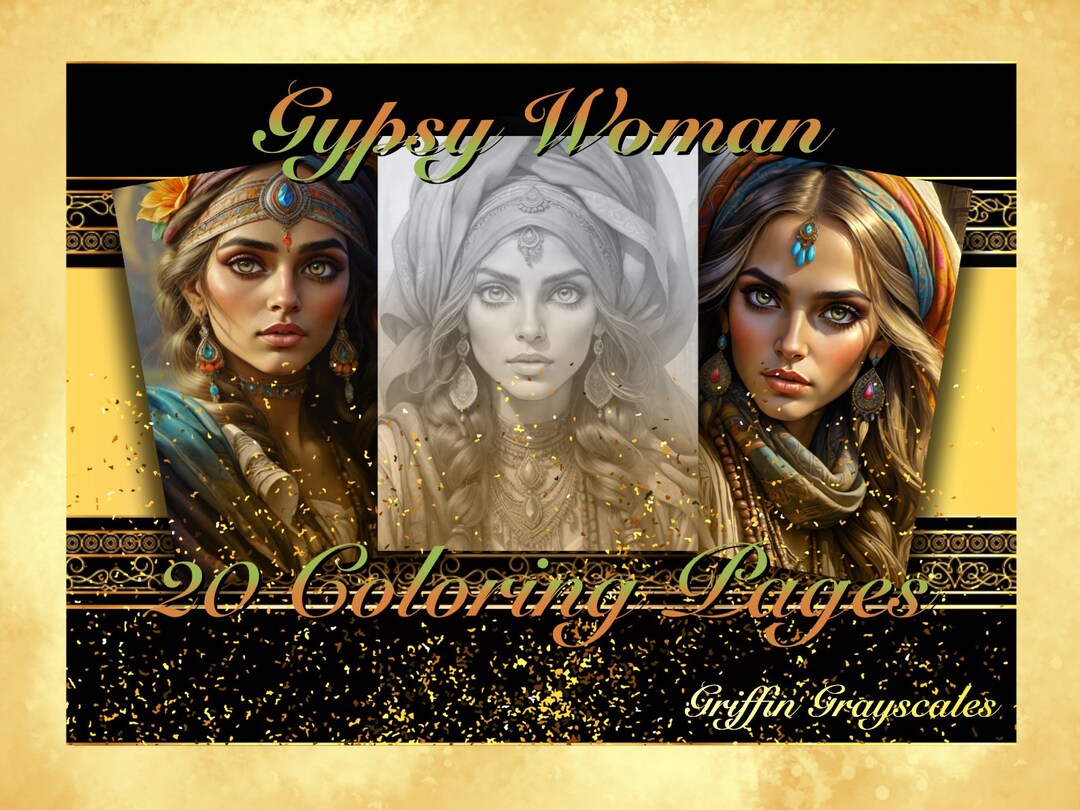 Coloring Pages for Adults, Grayscale Coloring Book, Grayscale Pages ...