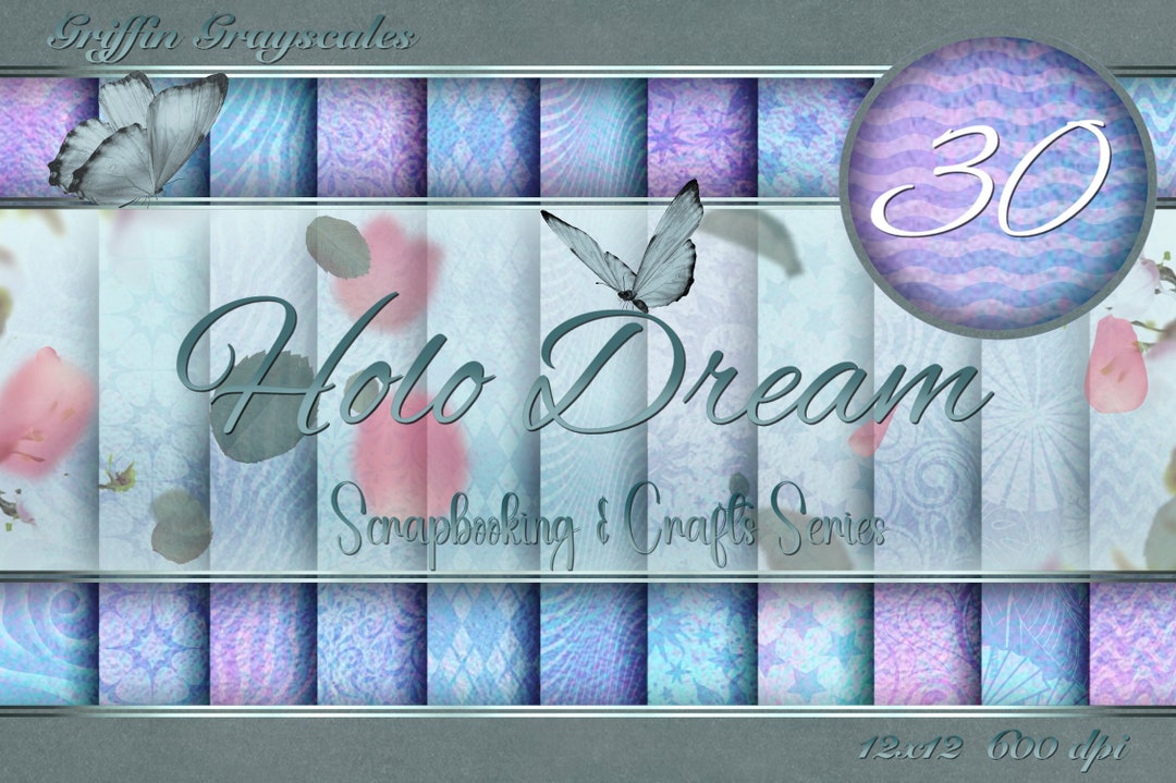 Printable Paper Backgrounds, Digital Paper for Scrapbooking, Crafts ...