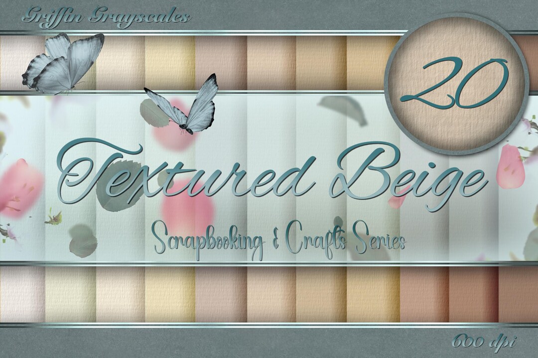 Printable Paper Backgrounds, Digital Paper for Scrapbooking, Crafts ...