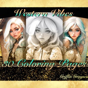 Coloring Pages for Adults, Grayscale Coloring Book, Grayscale Pages ...