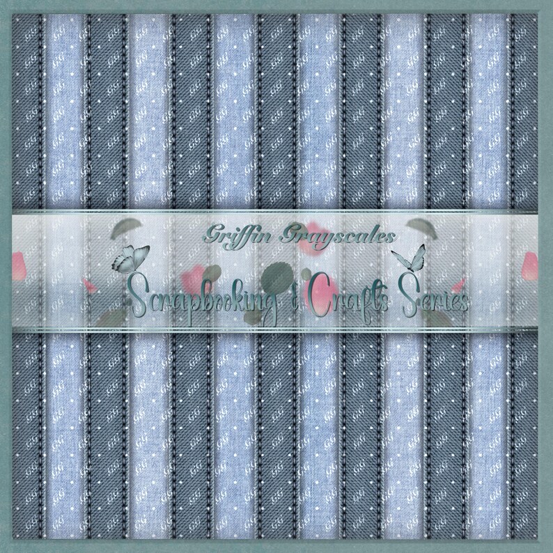 Printable Paper Backgrounds, Digital Paper for Scrapbooking, Crafts ...