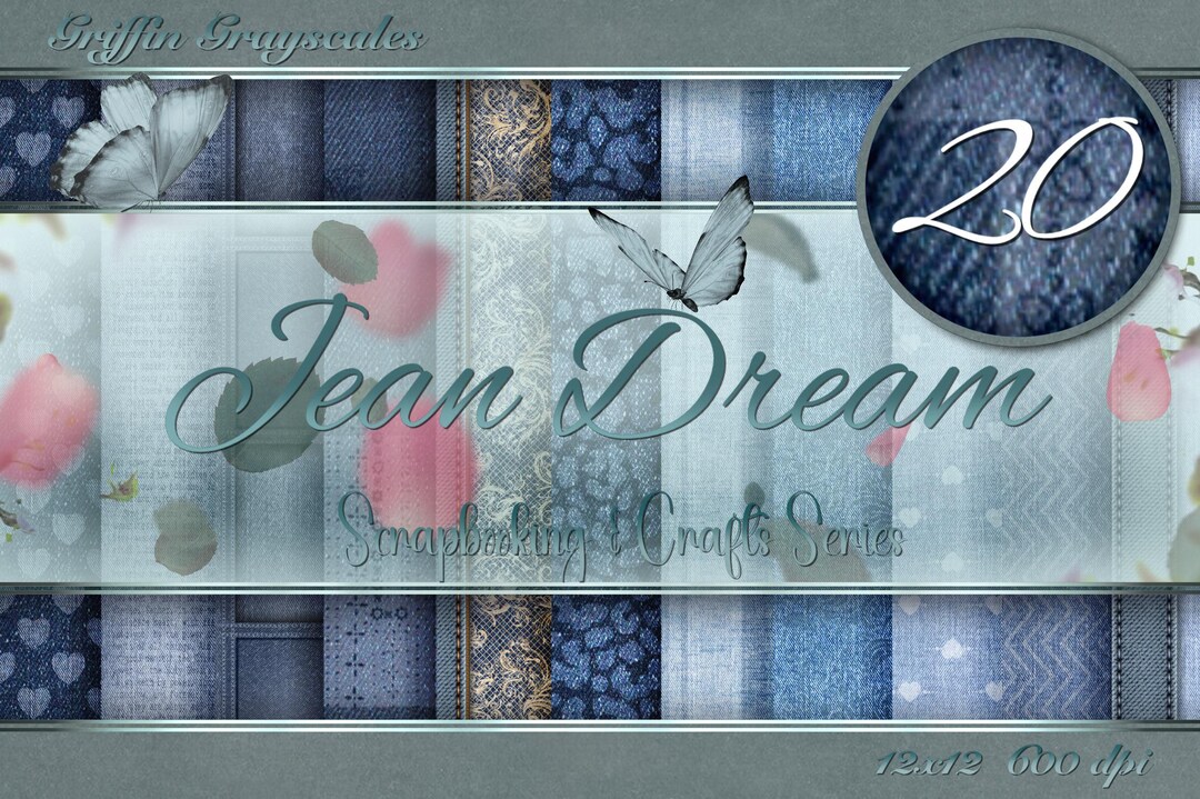 Printable Paper Backgrounds, Digital Paper for Scrapbooking, Crafts ...