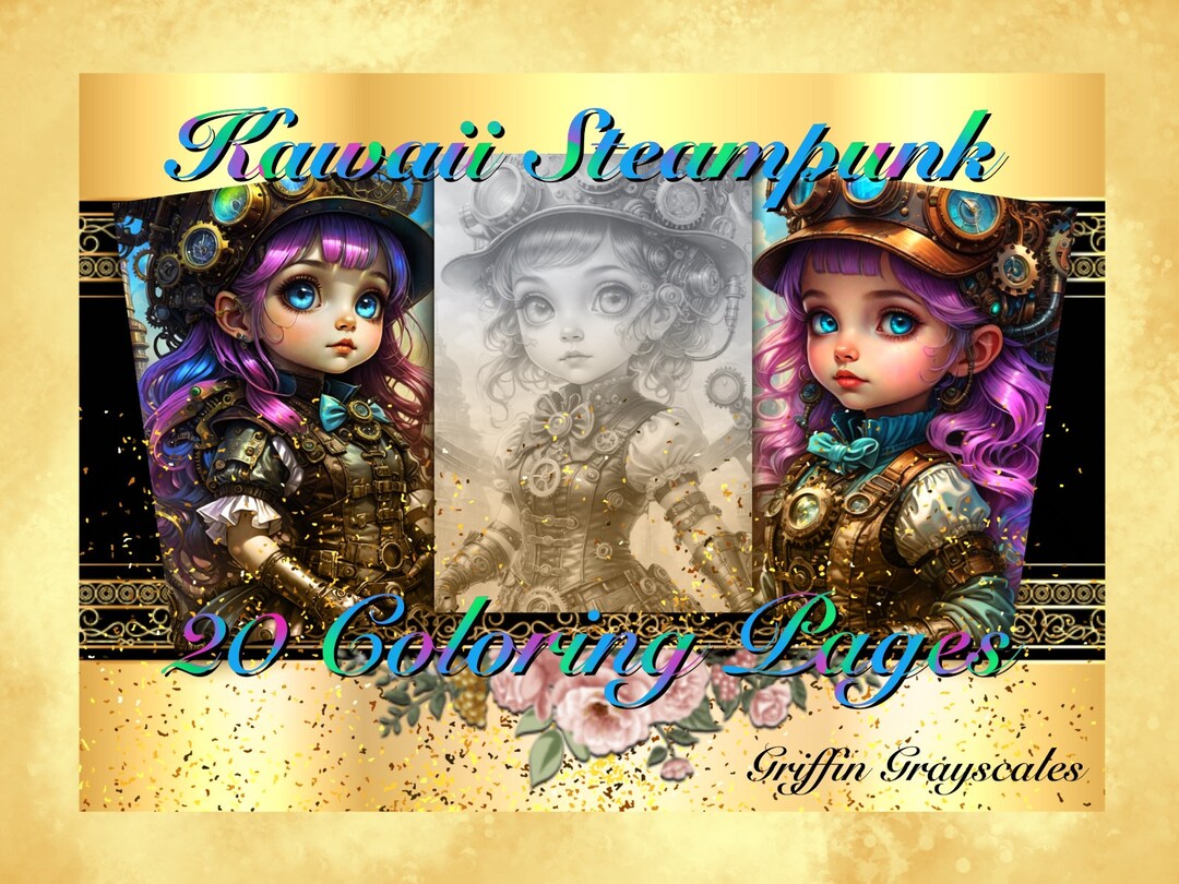 Coloring Pages for Adults, Grayscale Coloring Book, Grayscale Pages ...