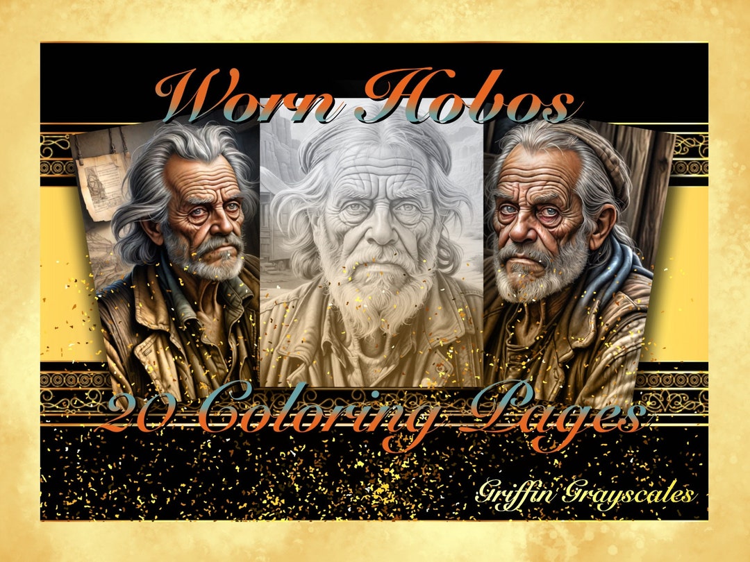 Coloring Pages for Adults, Grayscale Coloring Book, Grayscale Pages ...