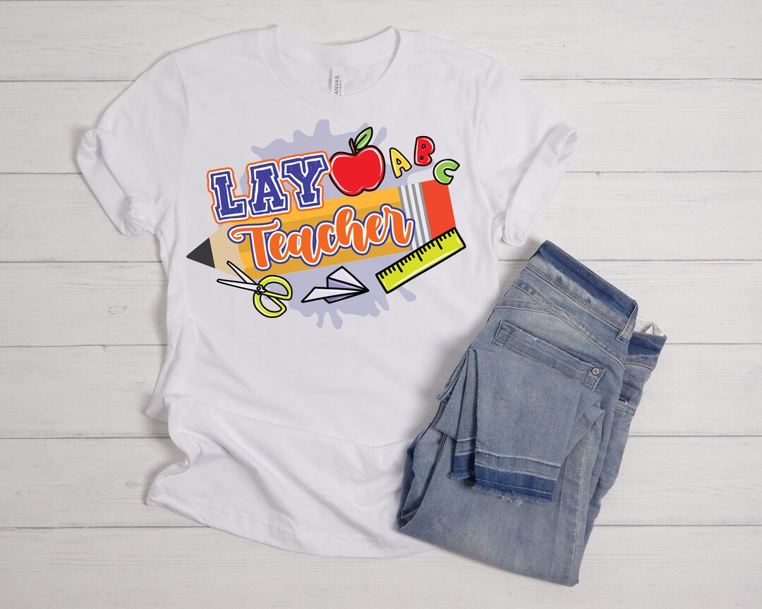 Lay Teacher - Digital File - Etsy