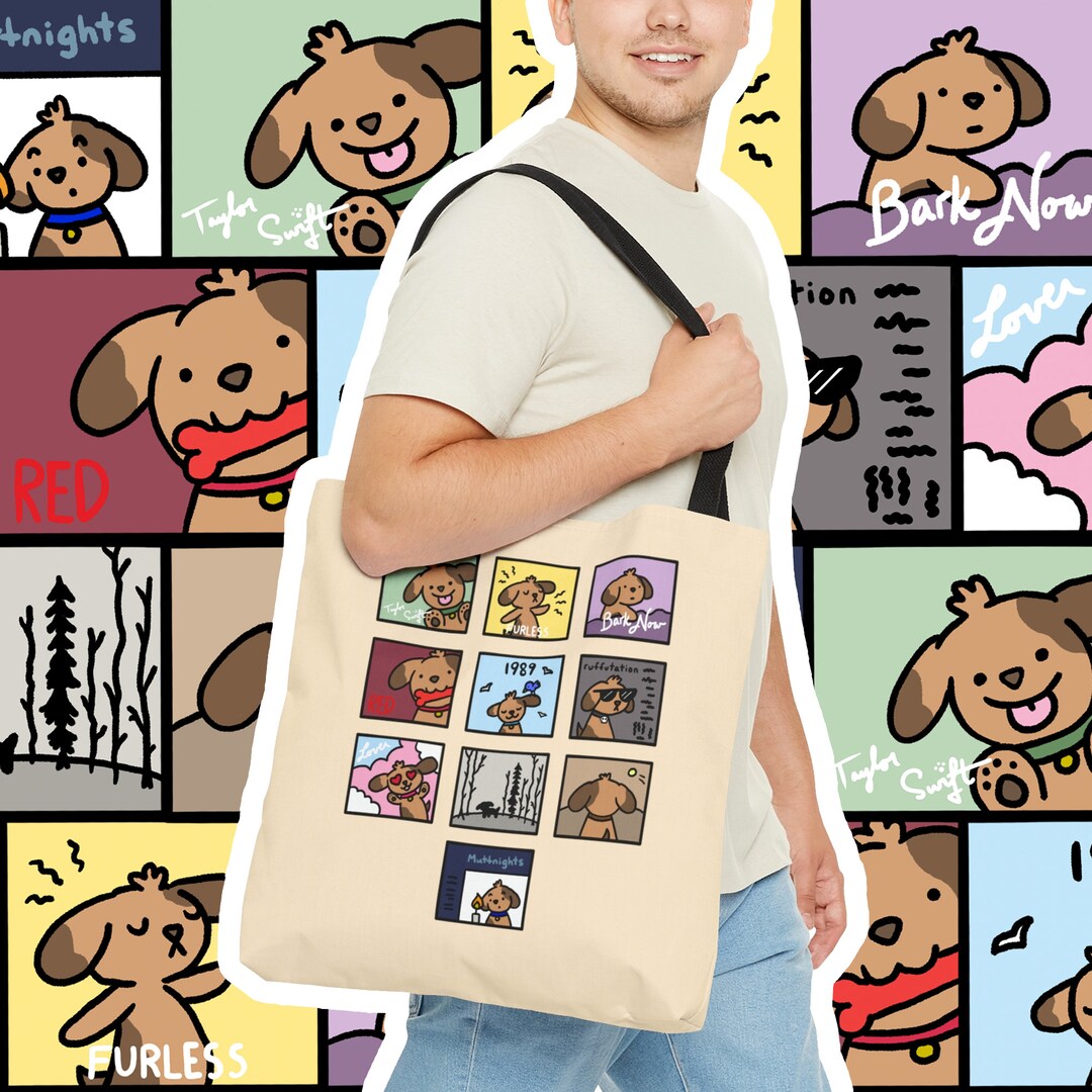 The Eras Tour... but Dogs Tote Bag Taylor Swift - Etsy