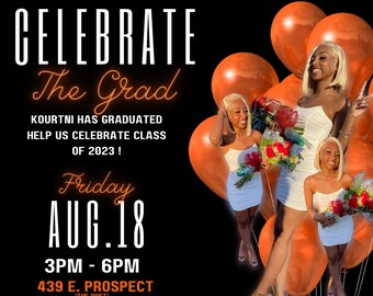 Graduation Party Invitation Graduate Invitation Graduation Open House ...