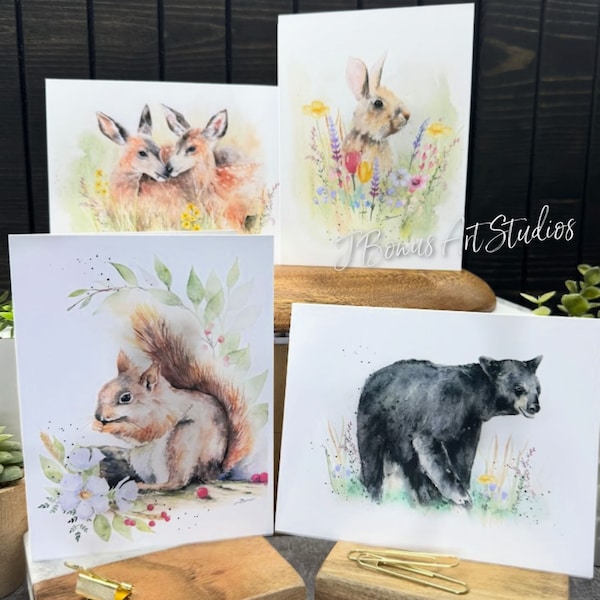 Watercolor Note Card - Etsy