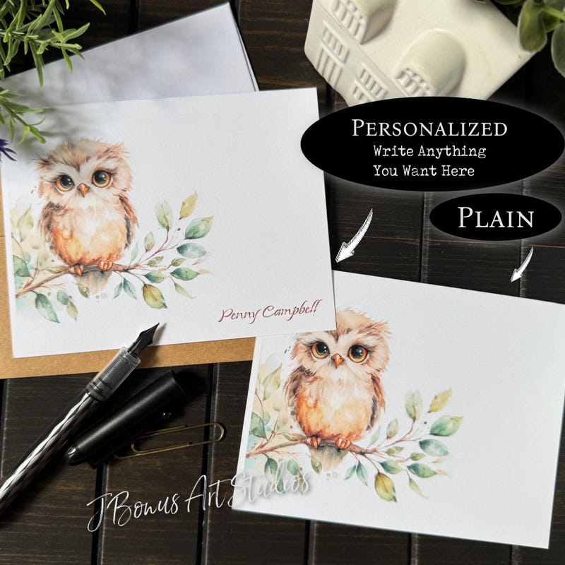 Owl Thank You - Etsy