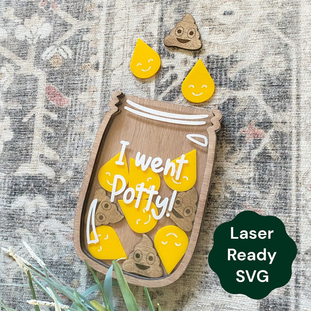 Reward Jar Digital File-svg-potty Training Jar - Etsy