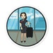 Flight Attendant Gift, Flight Attendant Sticker, Airplane Sticker ...
