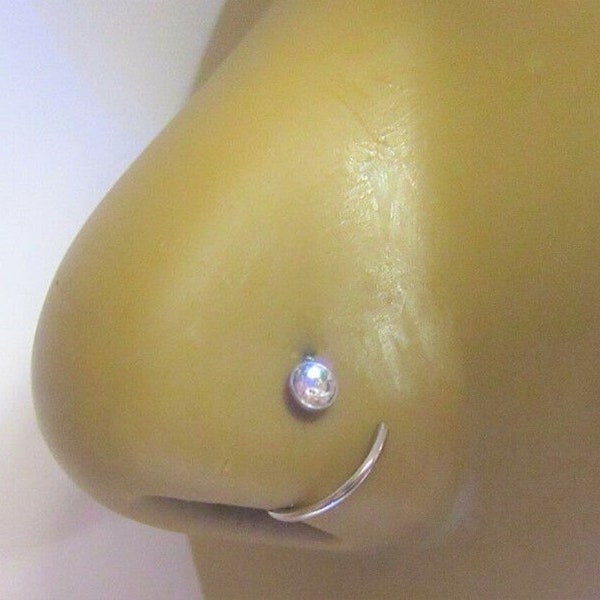 Nose Stud Twist - Etsy