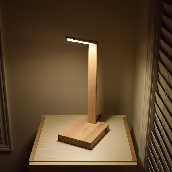 Handmade Wood Lamp - Etsy