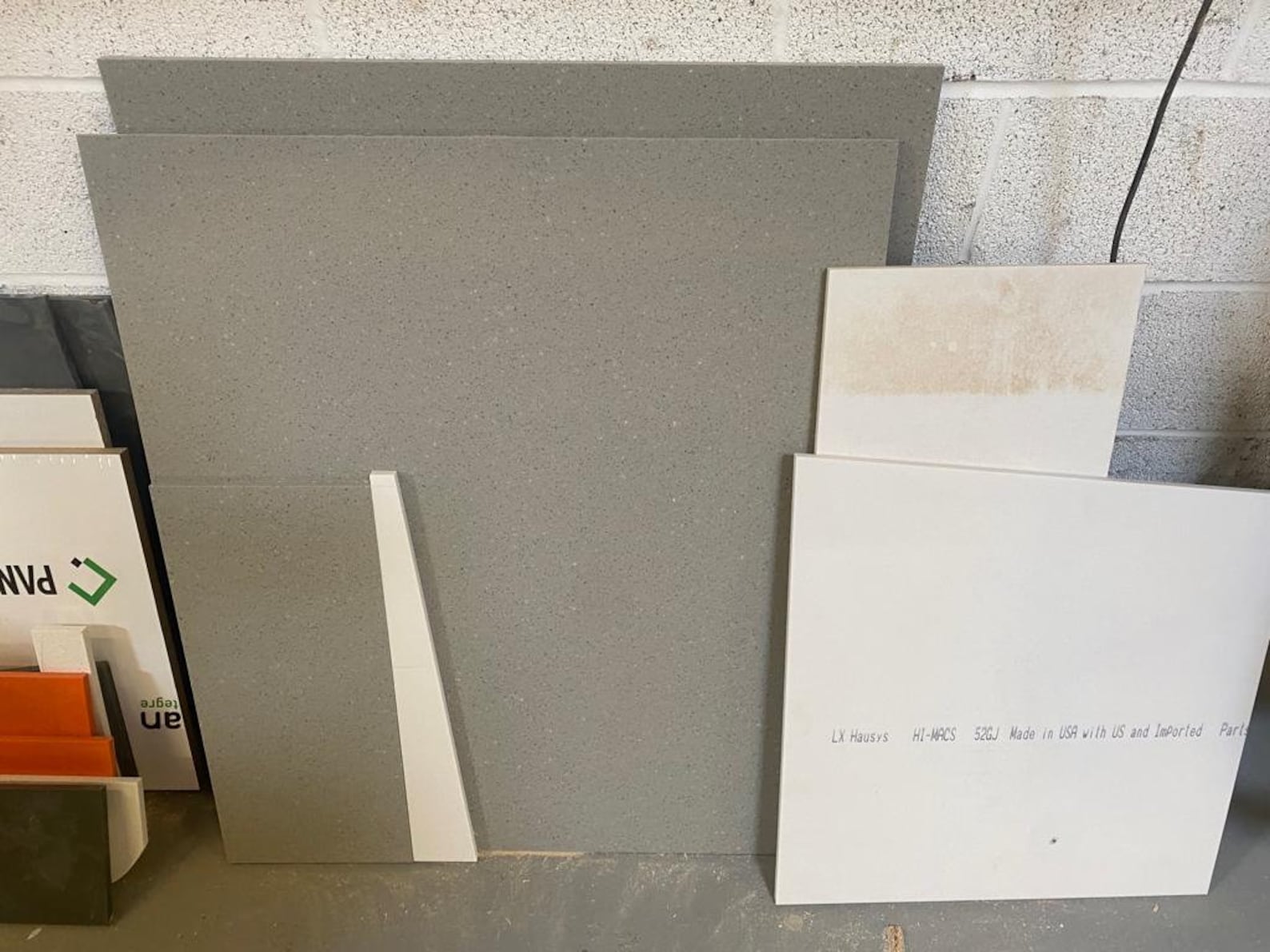 Custom Corian Countertop Sheet: Solid Surface Shelf, Home & Kitchen - Etsy