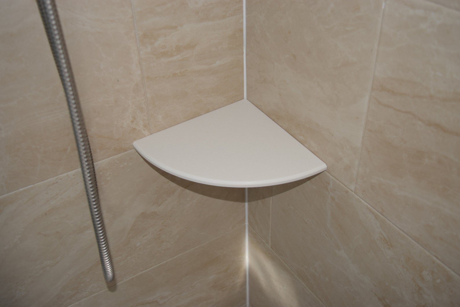 Shelf Caddy Corian Solid Surface Corner Shelf |vanity Sink Corner Tray ...