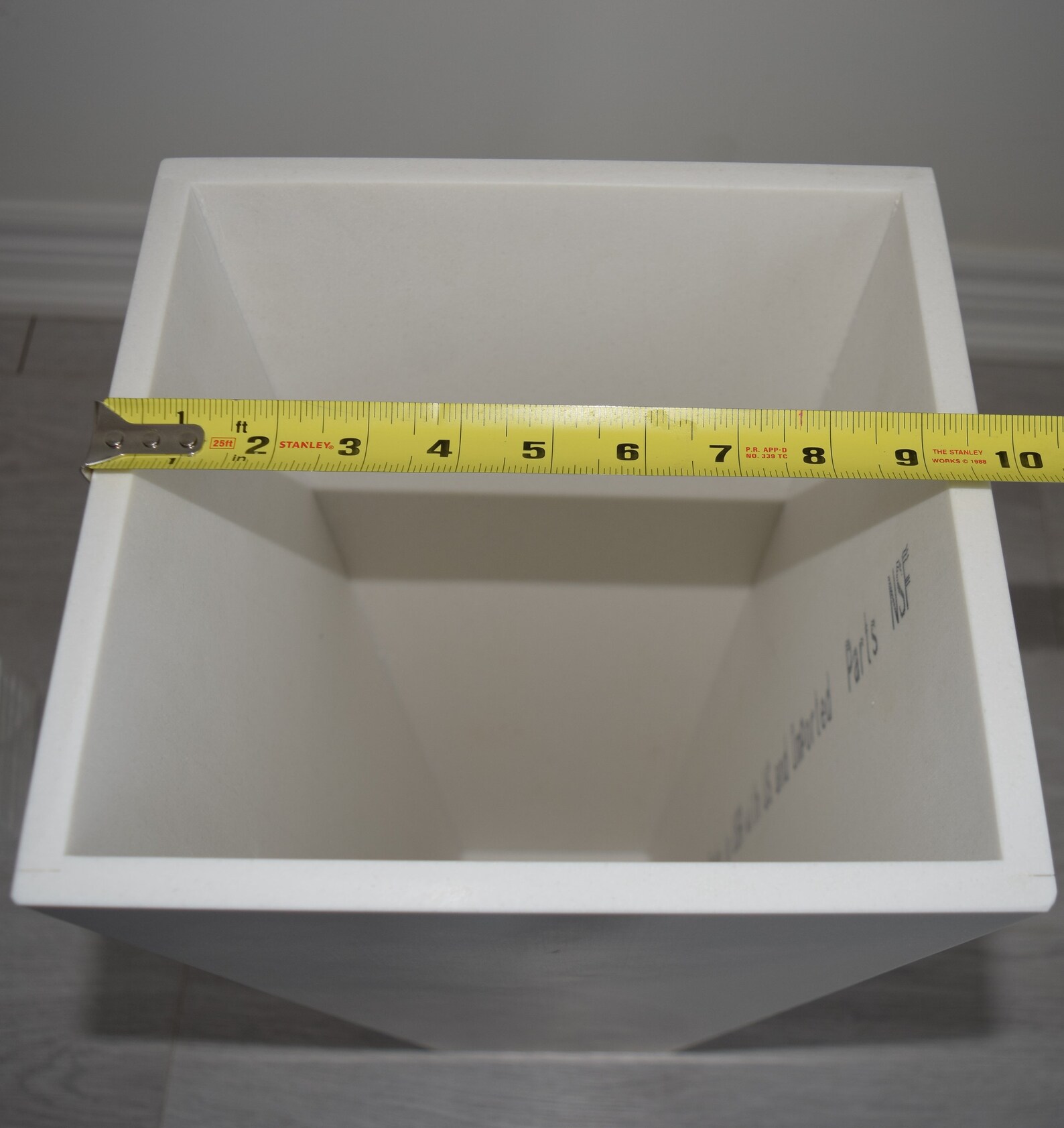 Corian Solid Surface Decorative Vase Handmade Flower Pot Corner ...