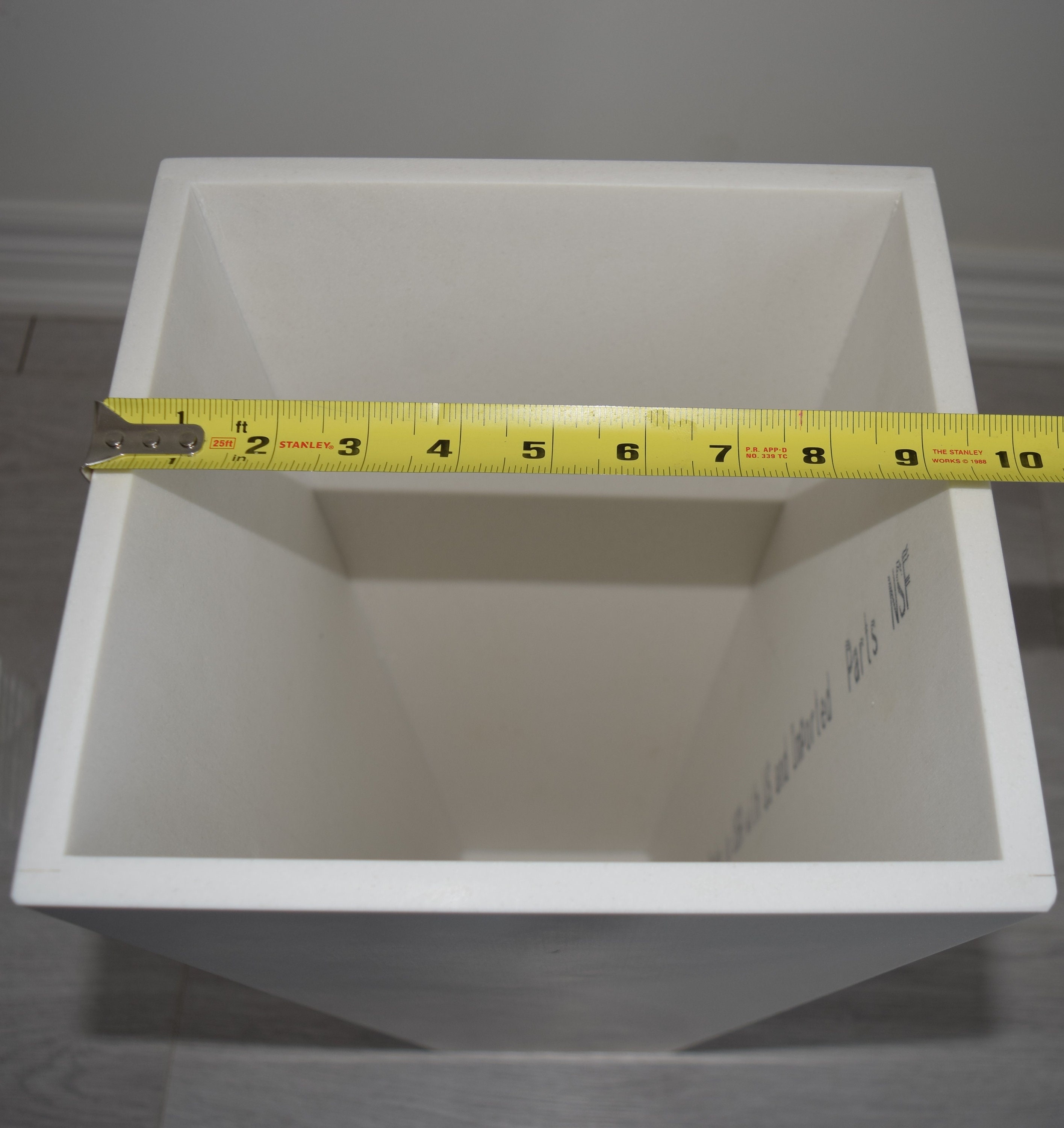 Corian Solid Surface Decorative Vase Handmade Flower Pot Corner ...