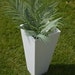 Corian Solid Surface Decorative Vase Handmade Flower Pot Corner ...